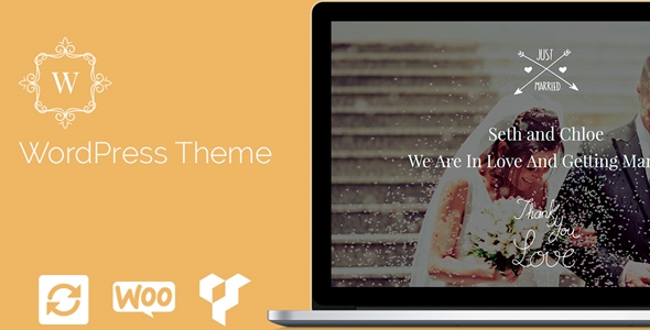 Wedding WordPress Theme by Visualmodo