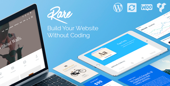 Rare - Ultimate WordPress Theme by Visualmodo